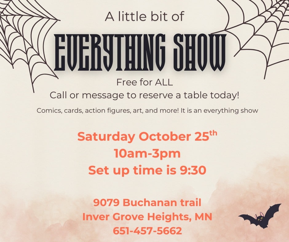 Everything Show at Nerdin Out - Inver Grove Heights